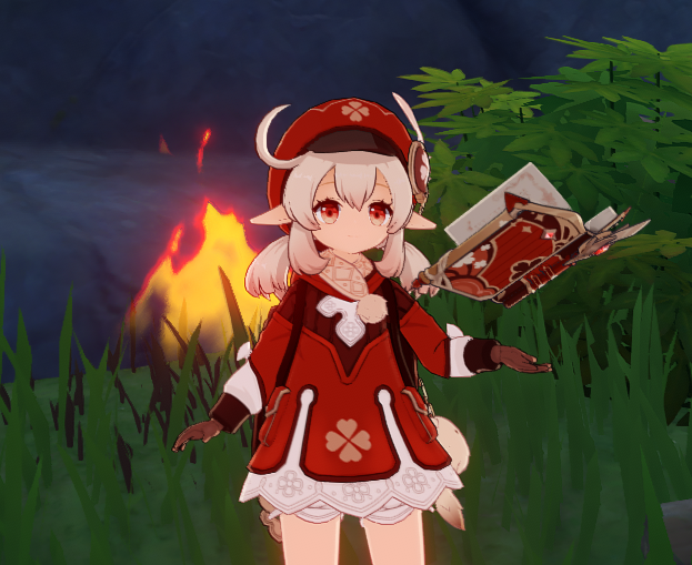 Klee holding the new free catalyst | Scrolller