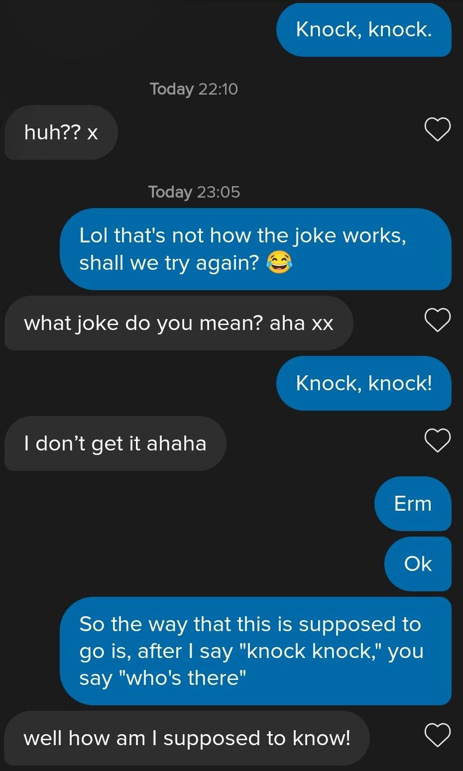 Knock Knock, who's there? Apparently nobody | Scrolller