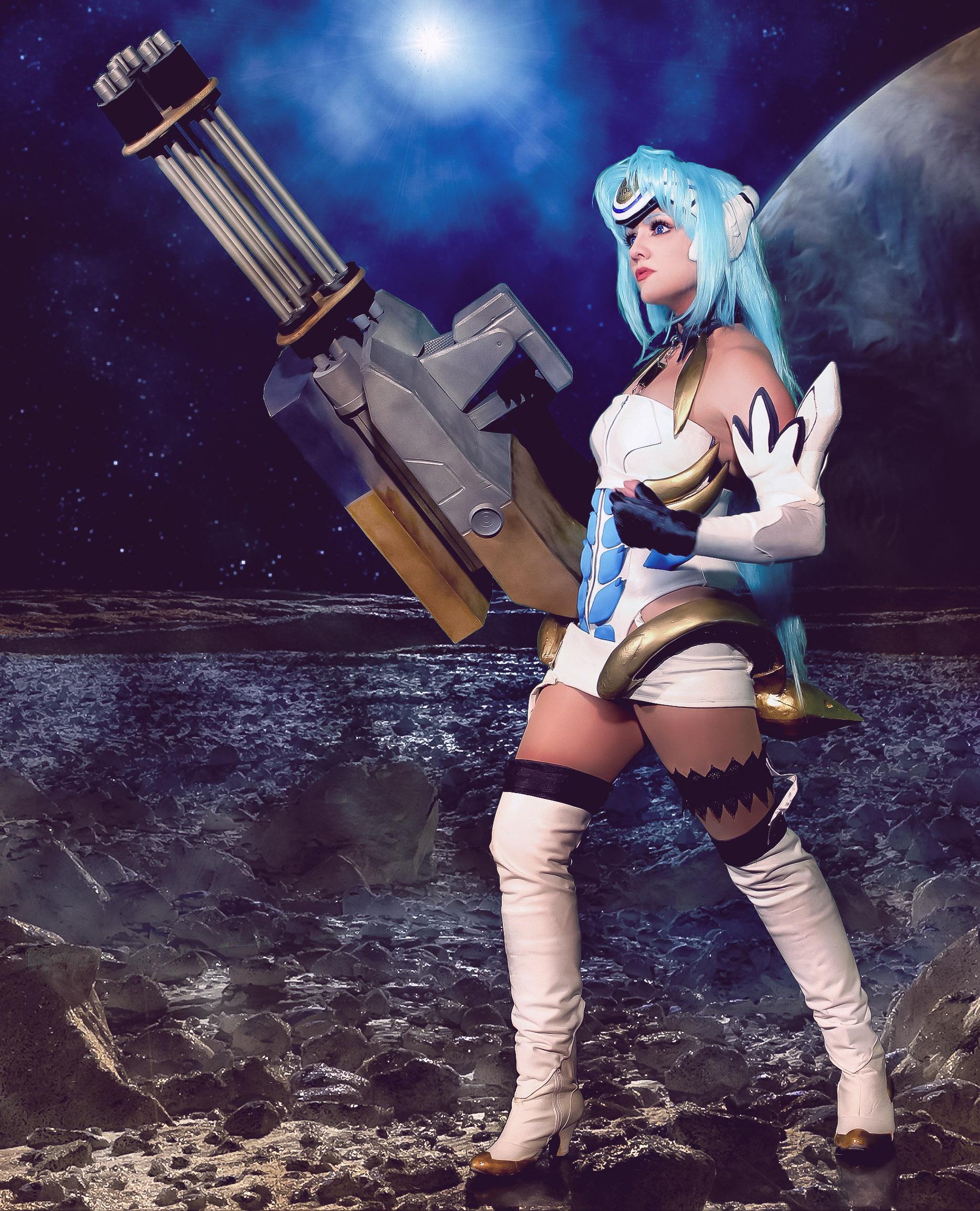 KOS-MOS in space! | Scrolller