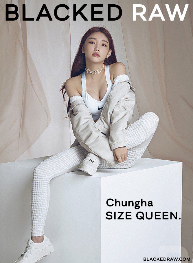KPOP sensation Chungha goes hardcore for BLACKEDRAW | Scrolller