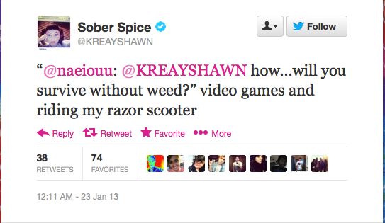 Kreayshawn announces she's "going straight edge" and how she'll cope | Scrolller