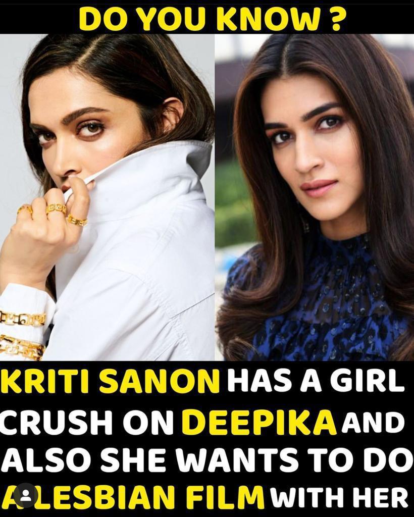 Kriti’s lust for Deepika | Scrolller