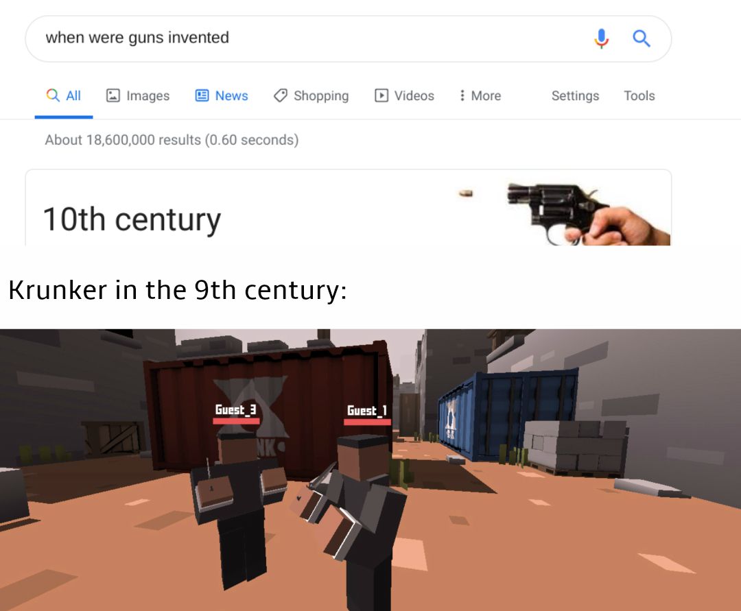 Krunker in 9th century | Scrolller