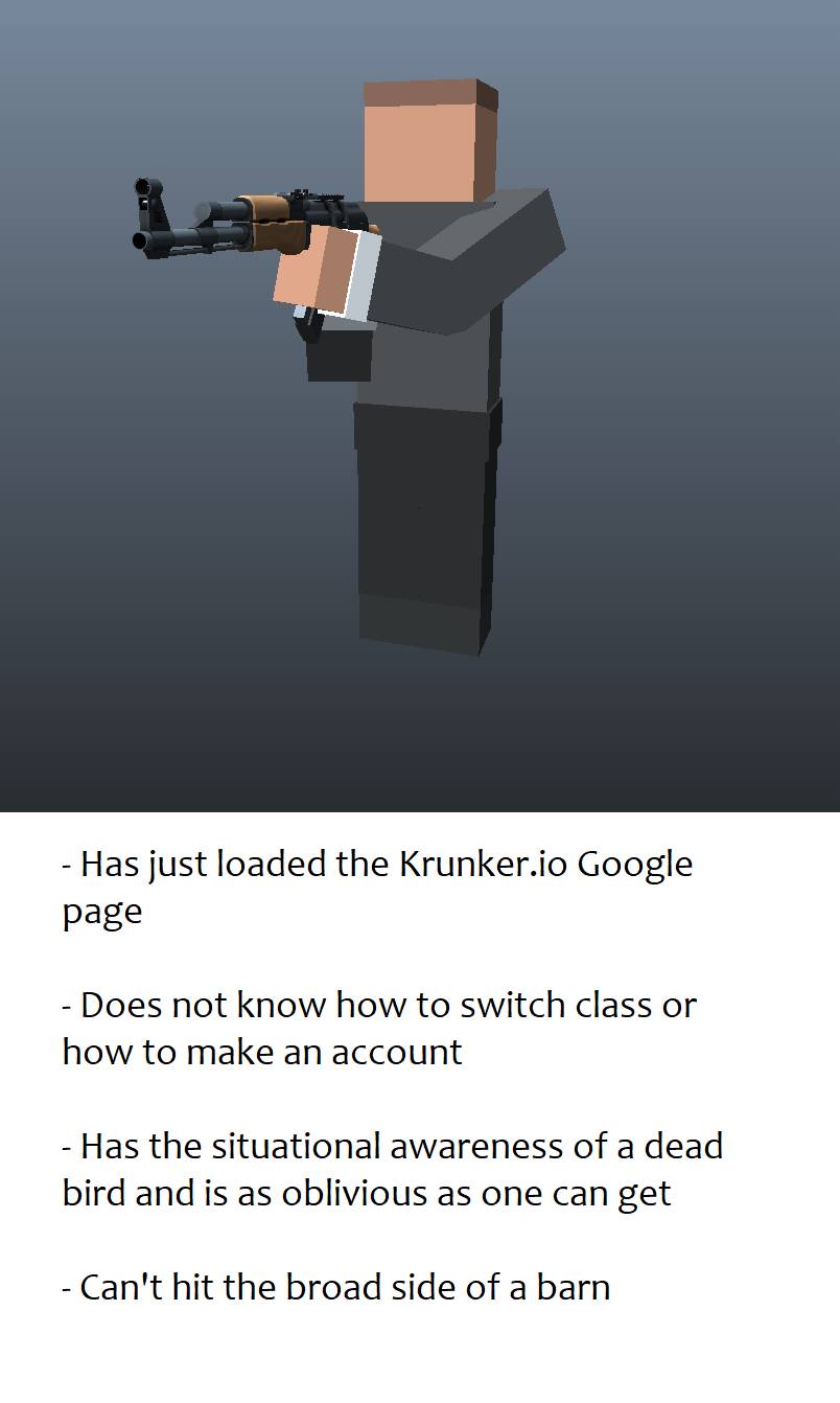 Krunker Stereotypes Part 1: The Triggerman Guest | Scrolller