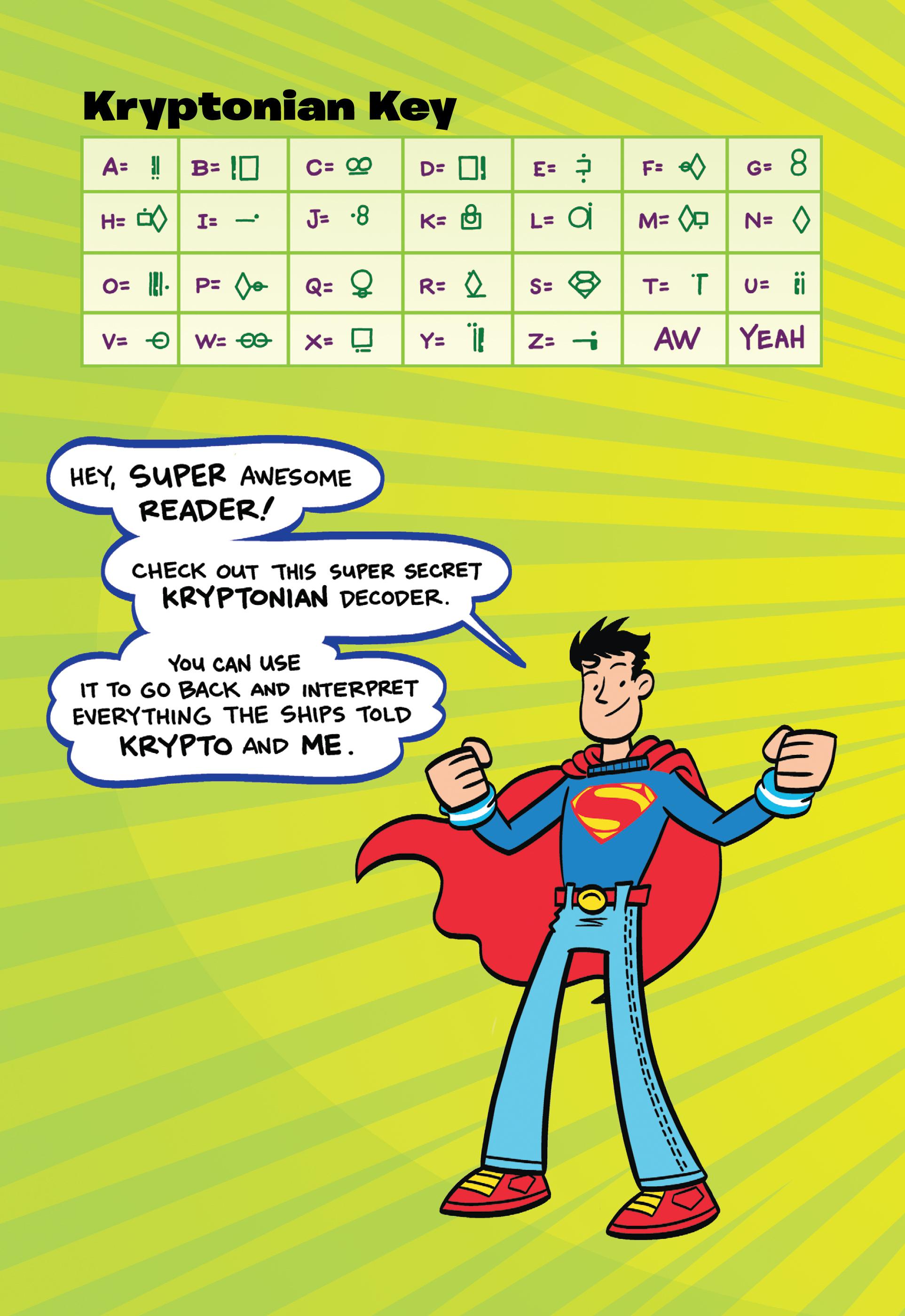 Kryptonian decoder.... [Comic Excerpt] [Superman of Smallville] | Scrolller