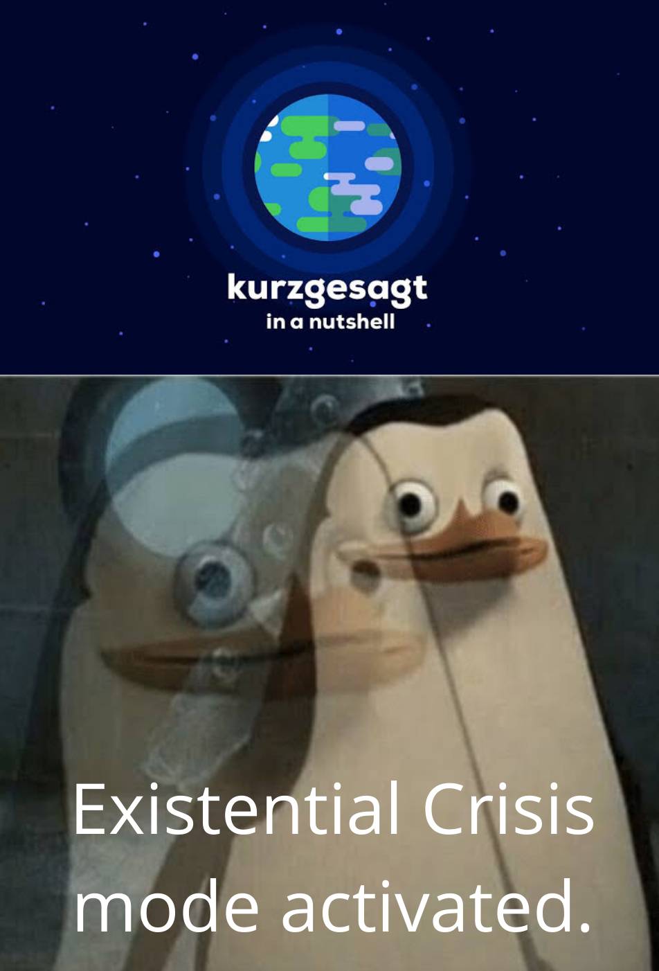 Kurzgesagt: Providing quality education and existential crises since 2013. | Scrolller