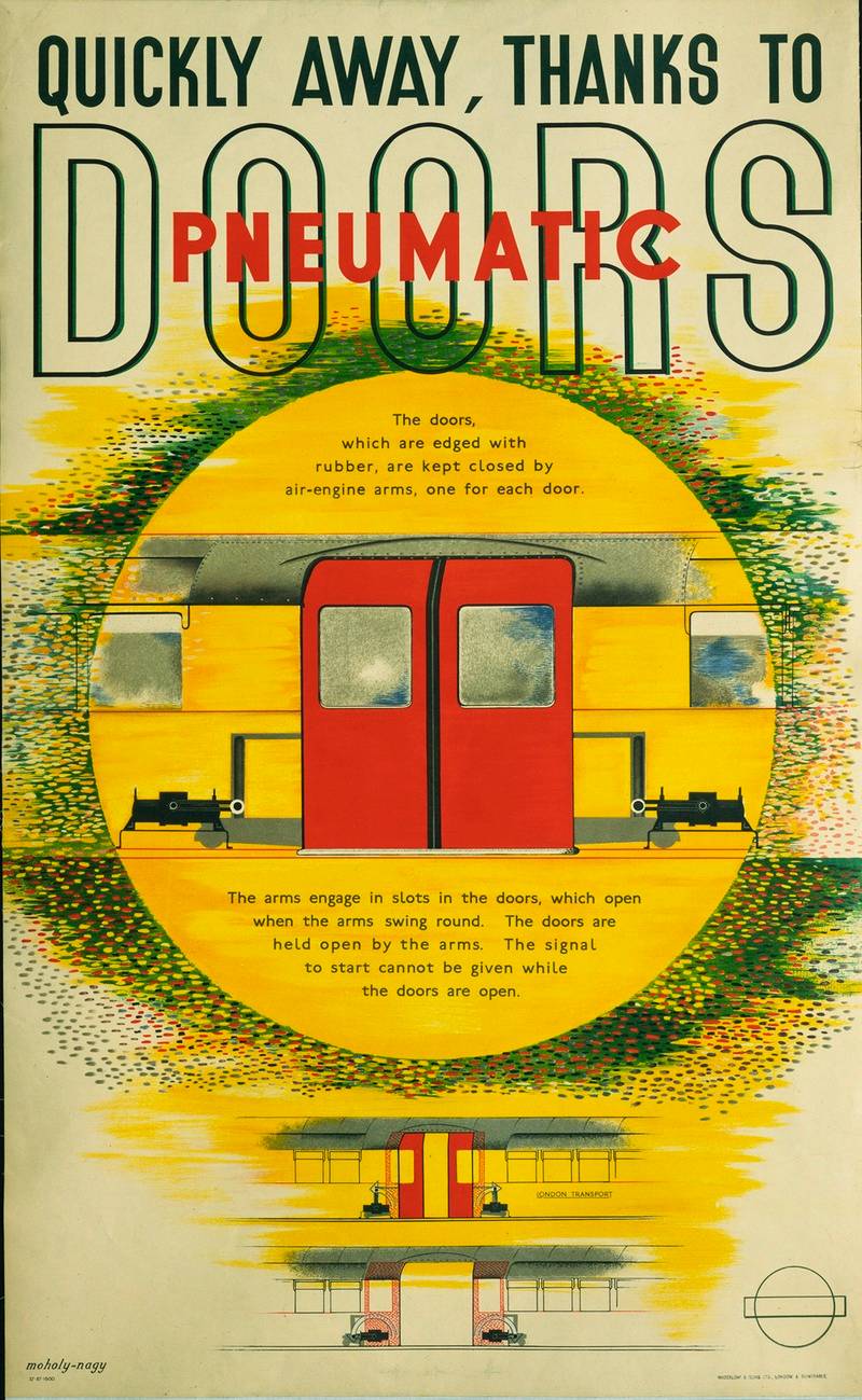 László Moholy-Nagy – Advertisement for London Underground, 1937 | Scrolller