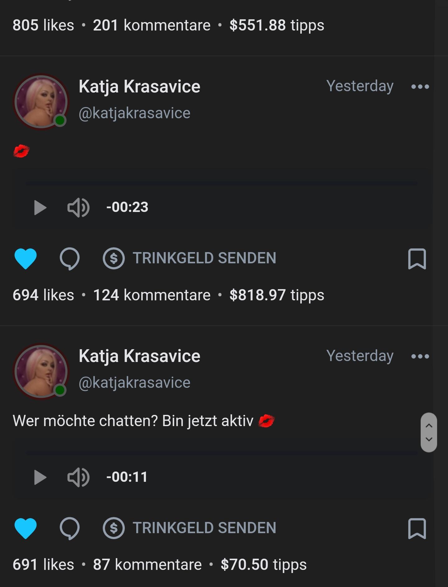 Läuft bei ihr | Scrolller