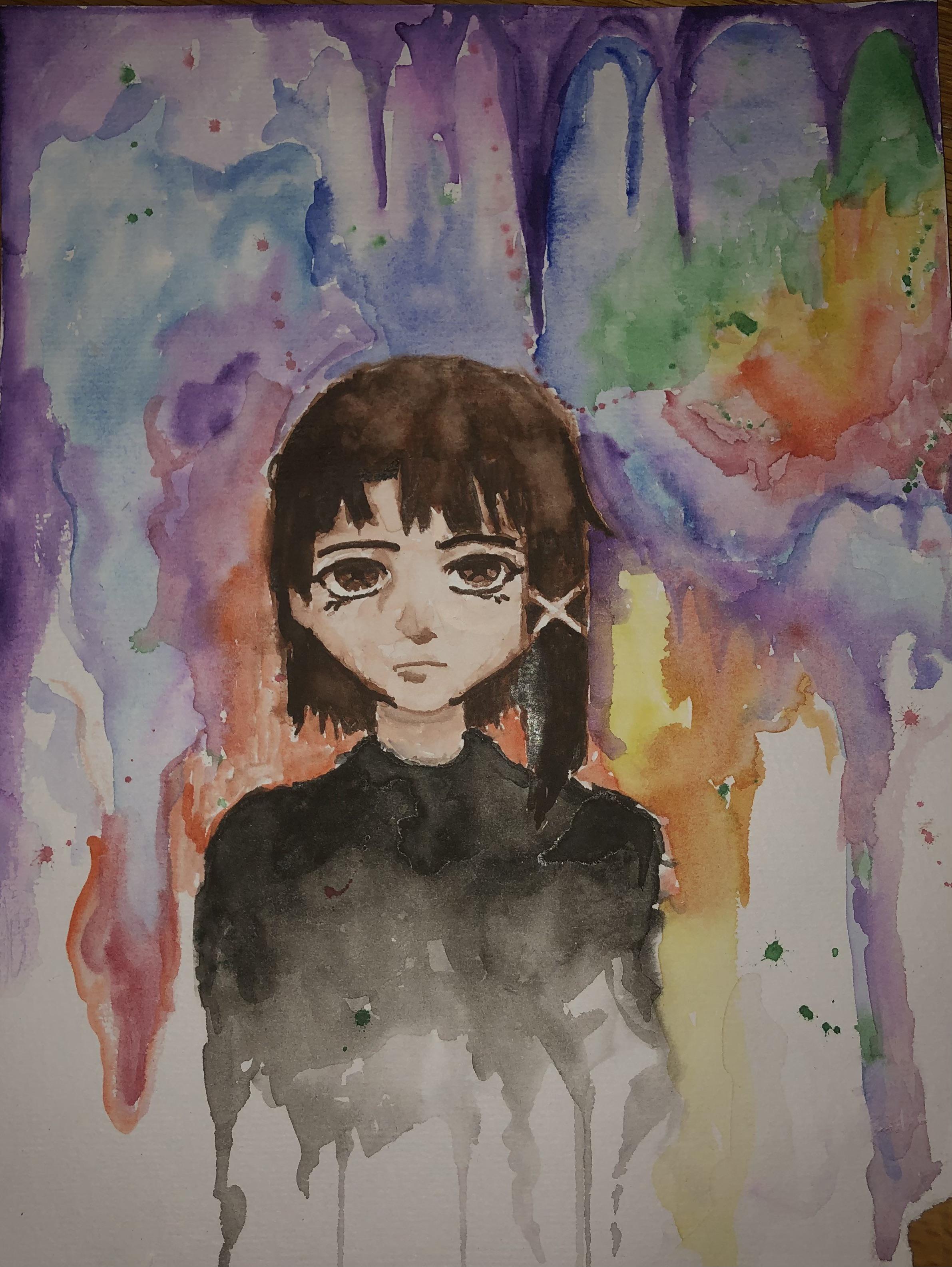Lain fan art! | Scrolller