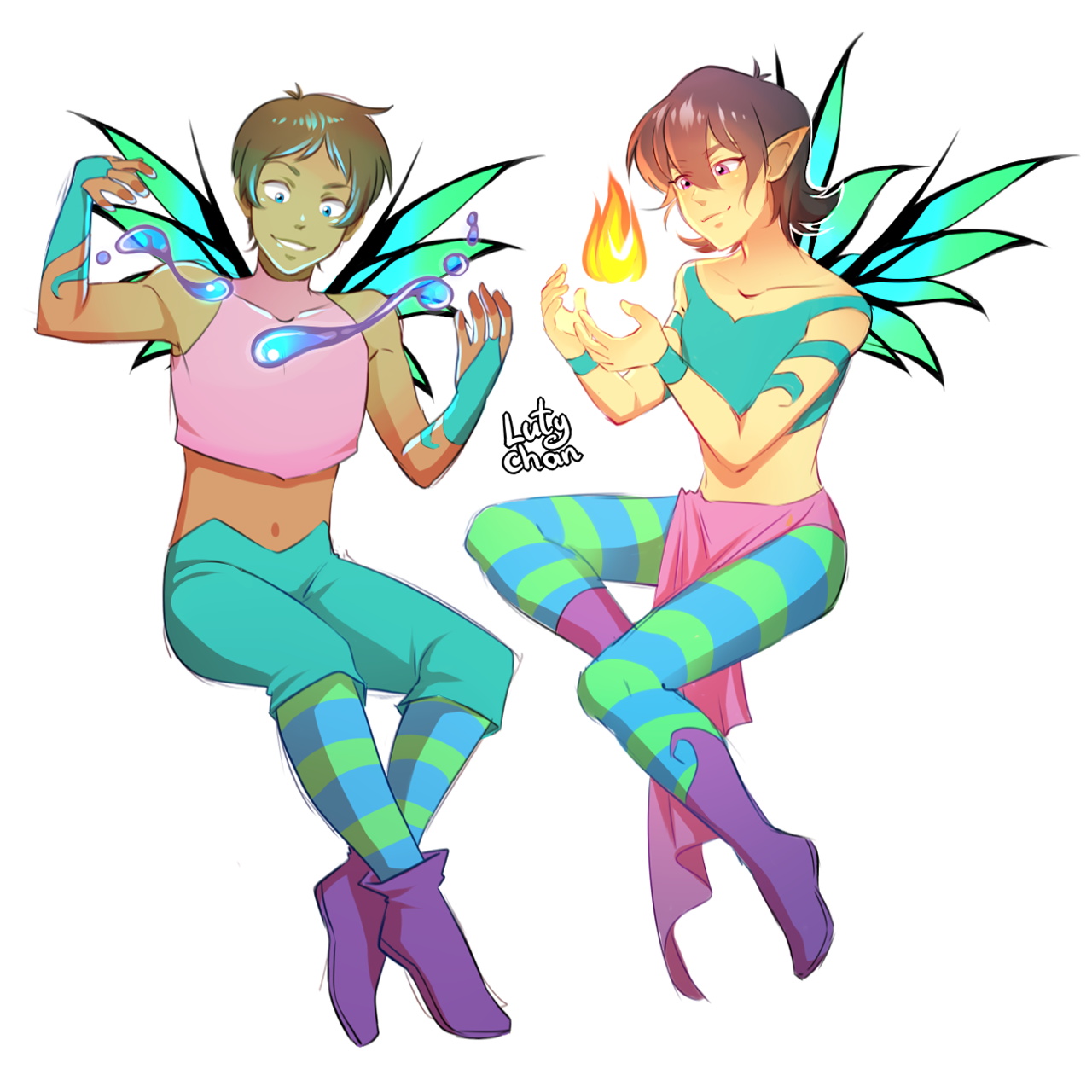 Lance and Keith from Voltron | Scrolller