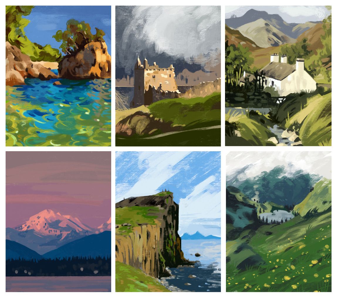 Landscape studies | Scrolller
