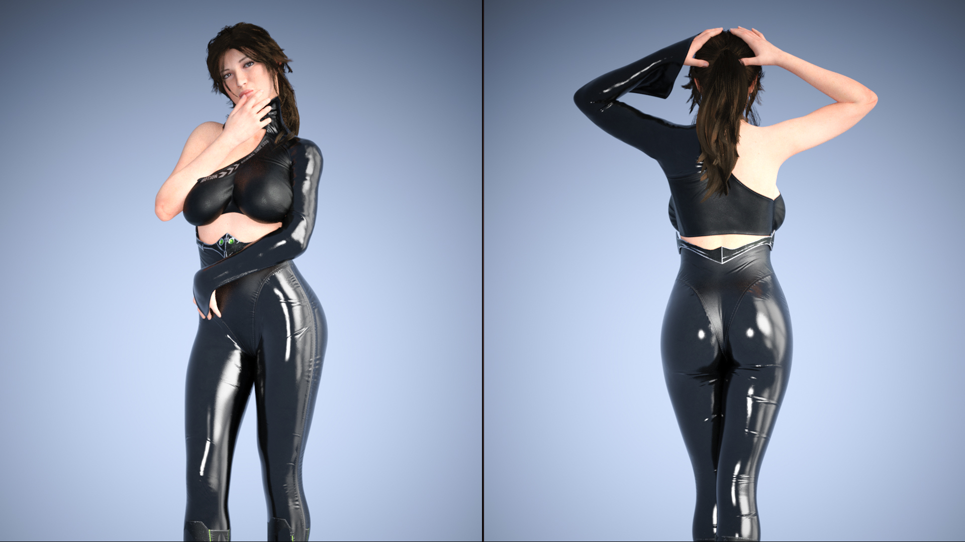 Lara Croft Tomb Raider Motion Outfit Animations and Photographs Renders | Scrolller