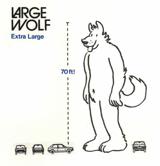 Large Wolf Scrolller 4364