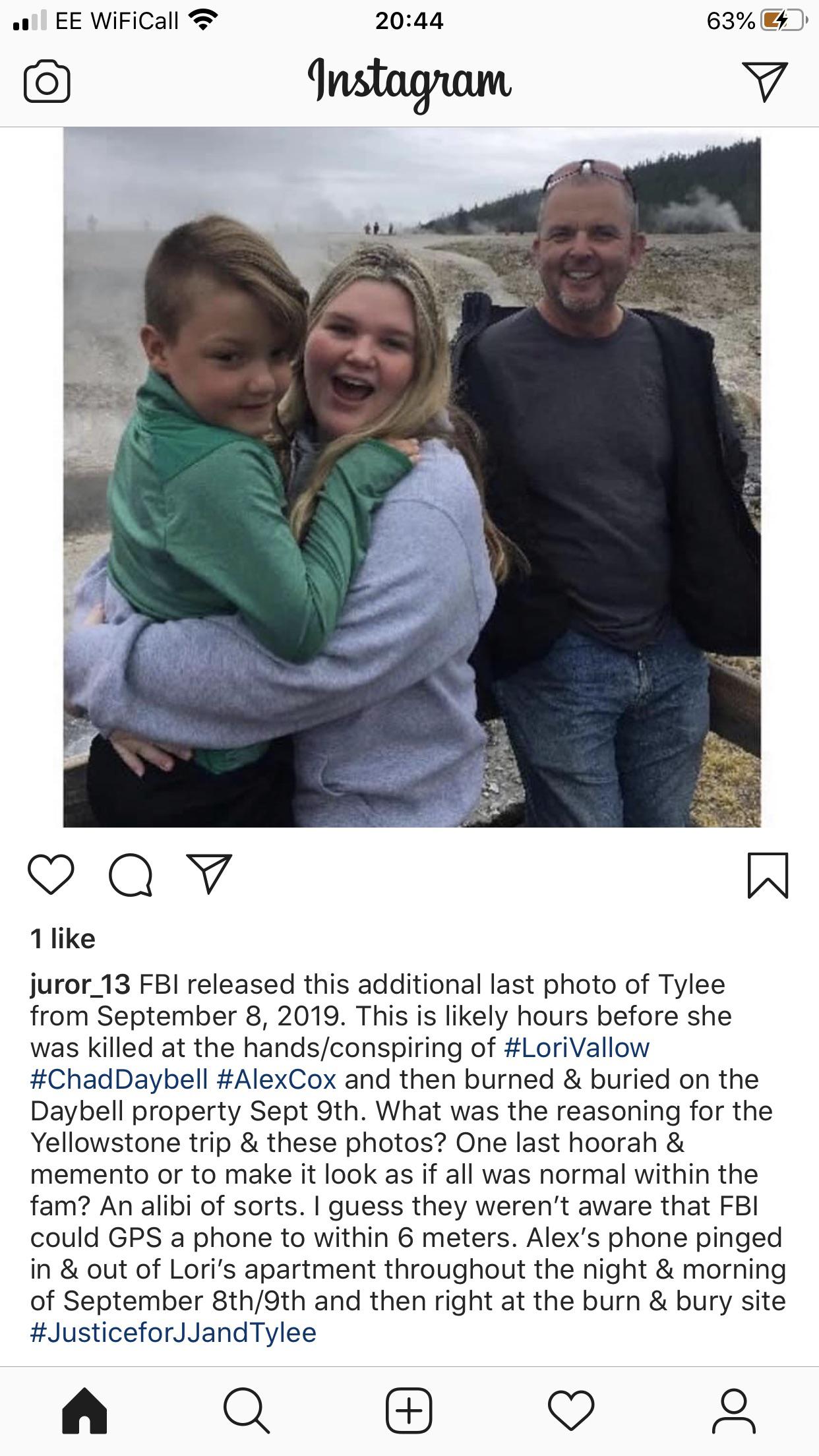 Last photo of Tylee and JJ released by FBI | Scrolller