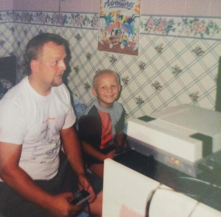 Late 90s, my dad showing me NES in Newfoundland | Scrolller