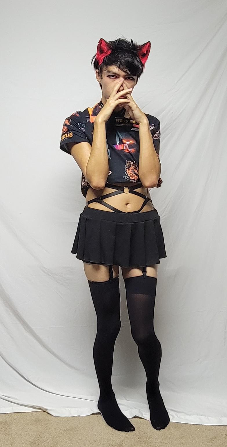 Late night catboy pics for femboy friday OwO | Scrolller