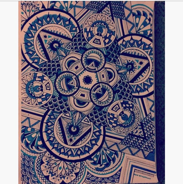 Late night doodles💙💙 | Scrolller