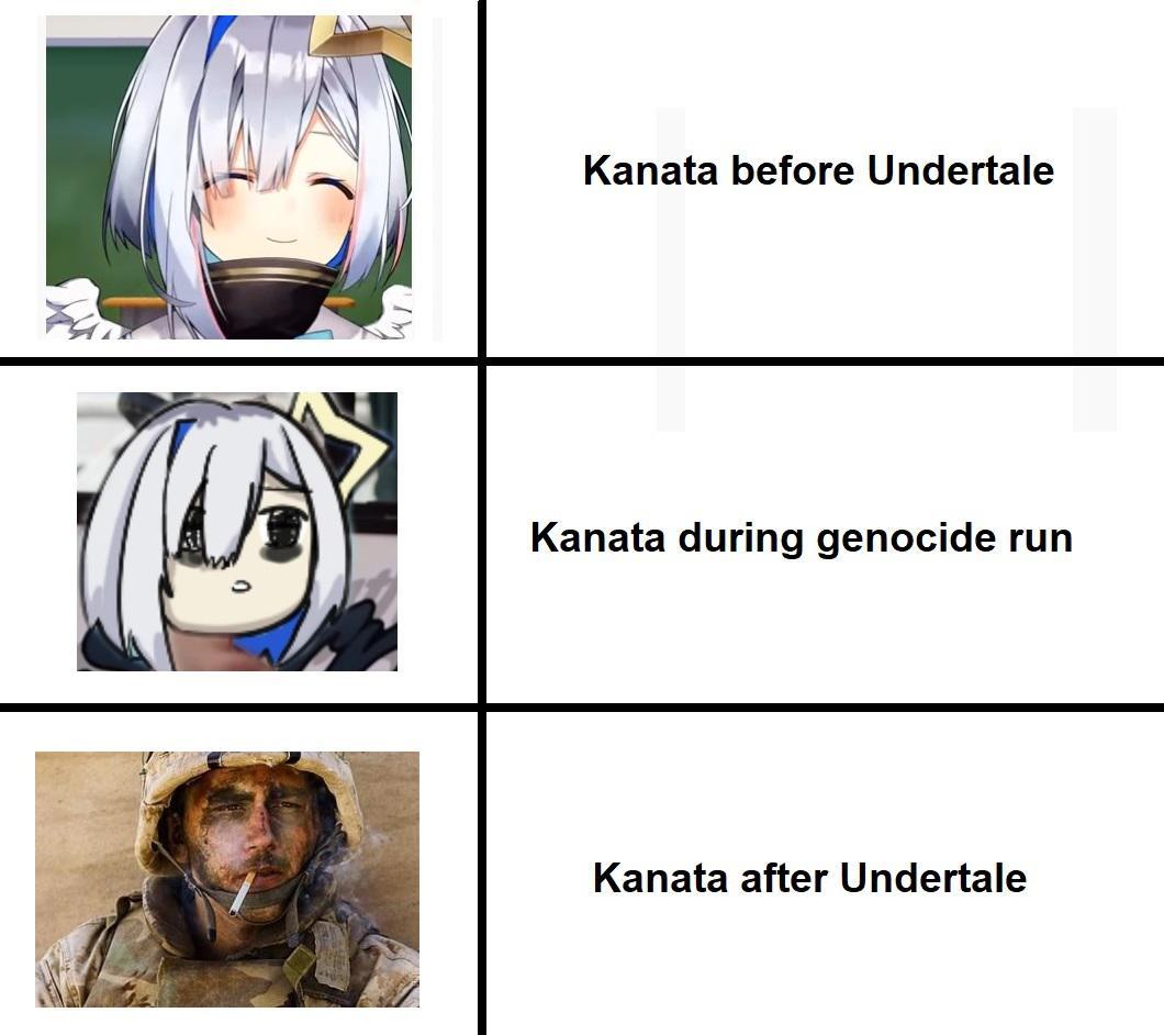 Late to the Kanata Undertale memes but I heard you need some | Scrolller