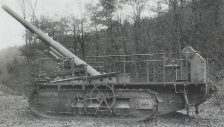 Late WW1 French 155mm Self-Propelled Artillery | Scrolller