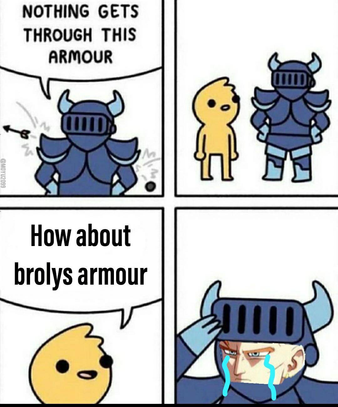 *Laughs in red flashing Broly* | Scrolller