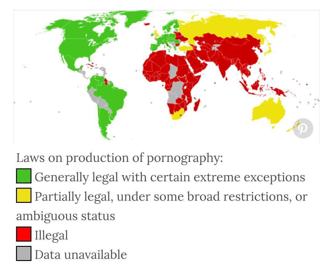 Laws in production of pornography | Scrolller