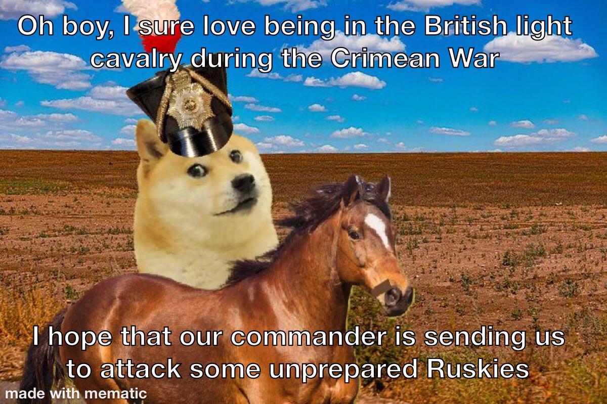 Le heavy cavalry will never arrive | Scrolller