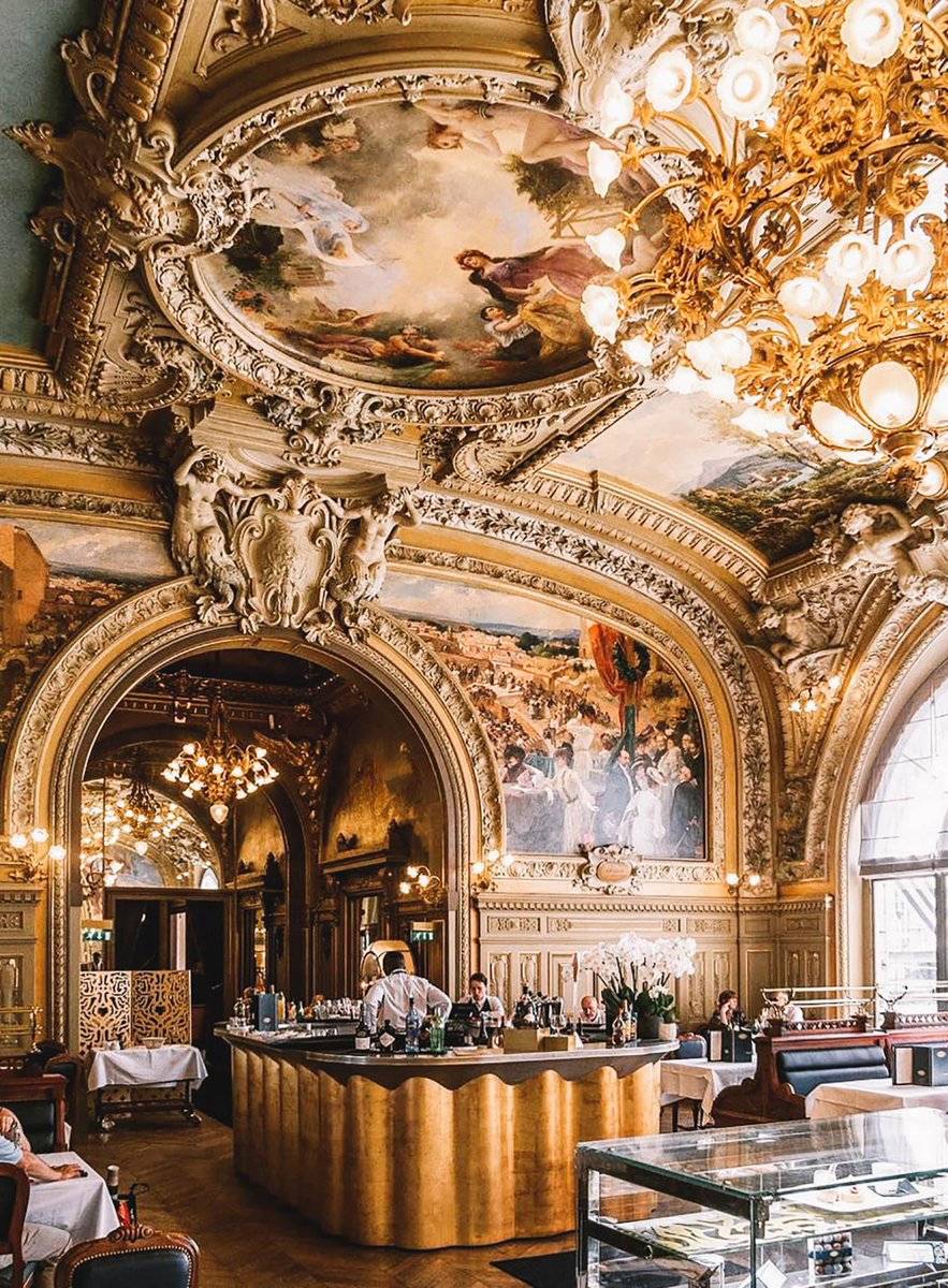 Le Train Bleu restaurant, Paris, France | Scrolller