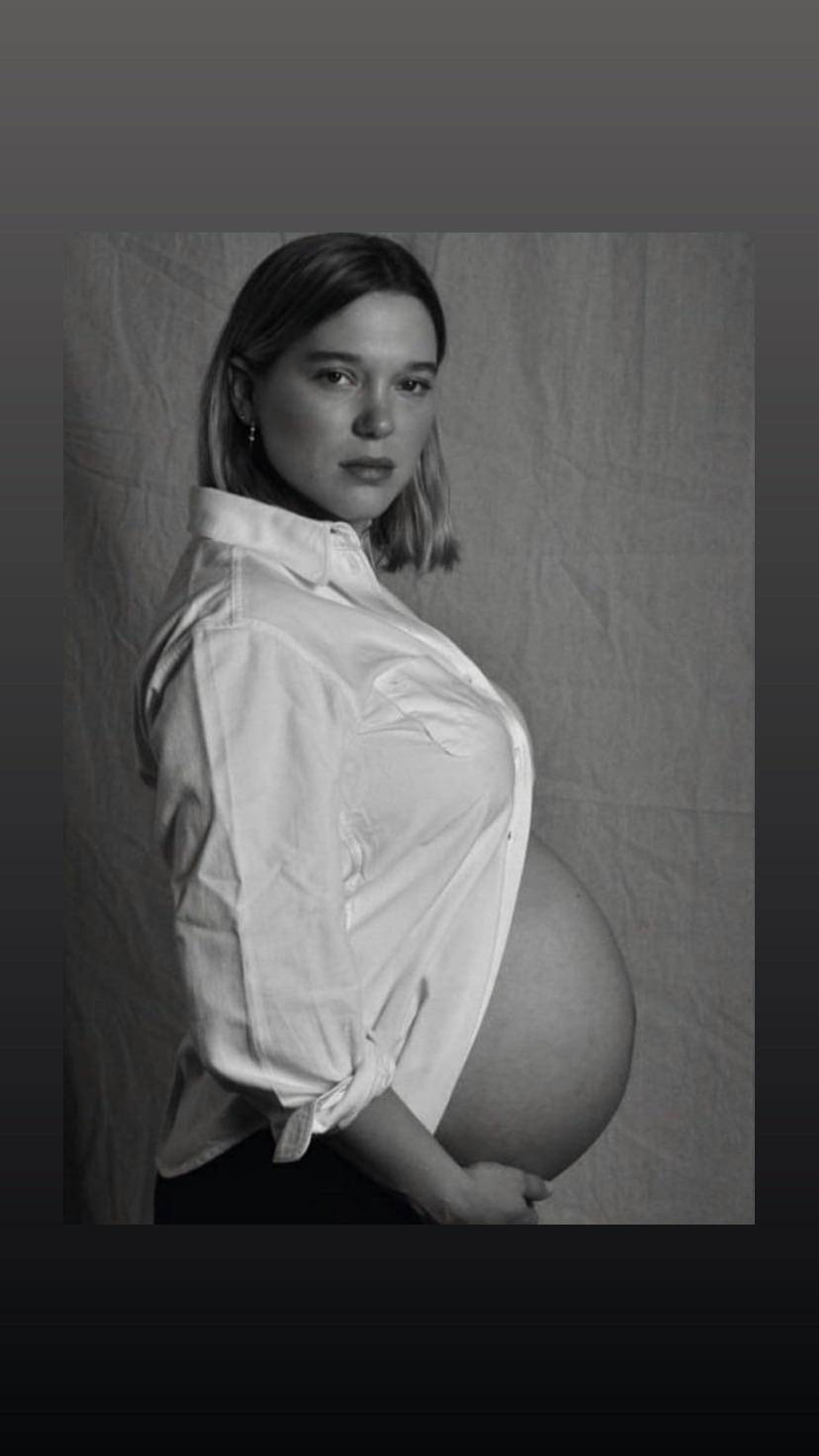 Lea Seydoux - did she swallow a beach ball? | Scrolller