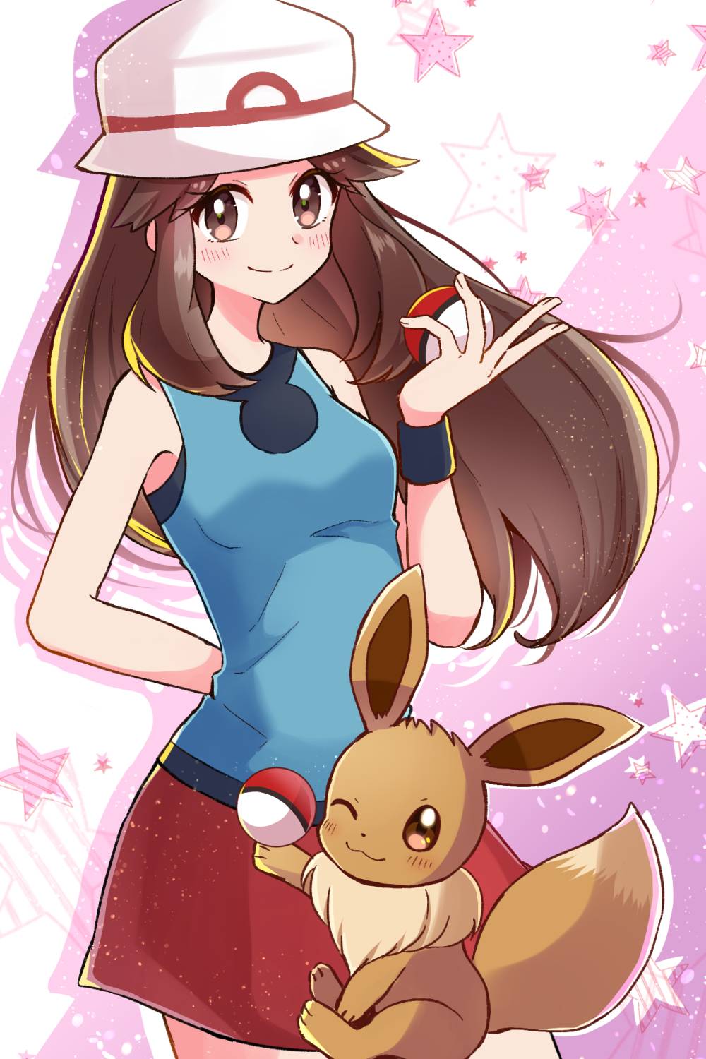 Leaf and her Eevee | Scrolller