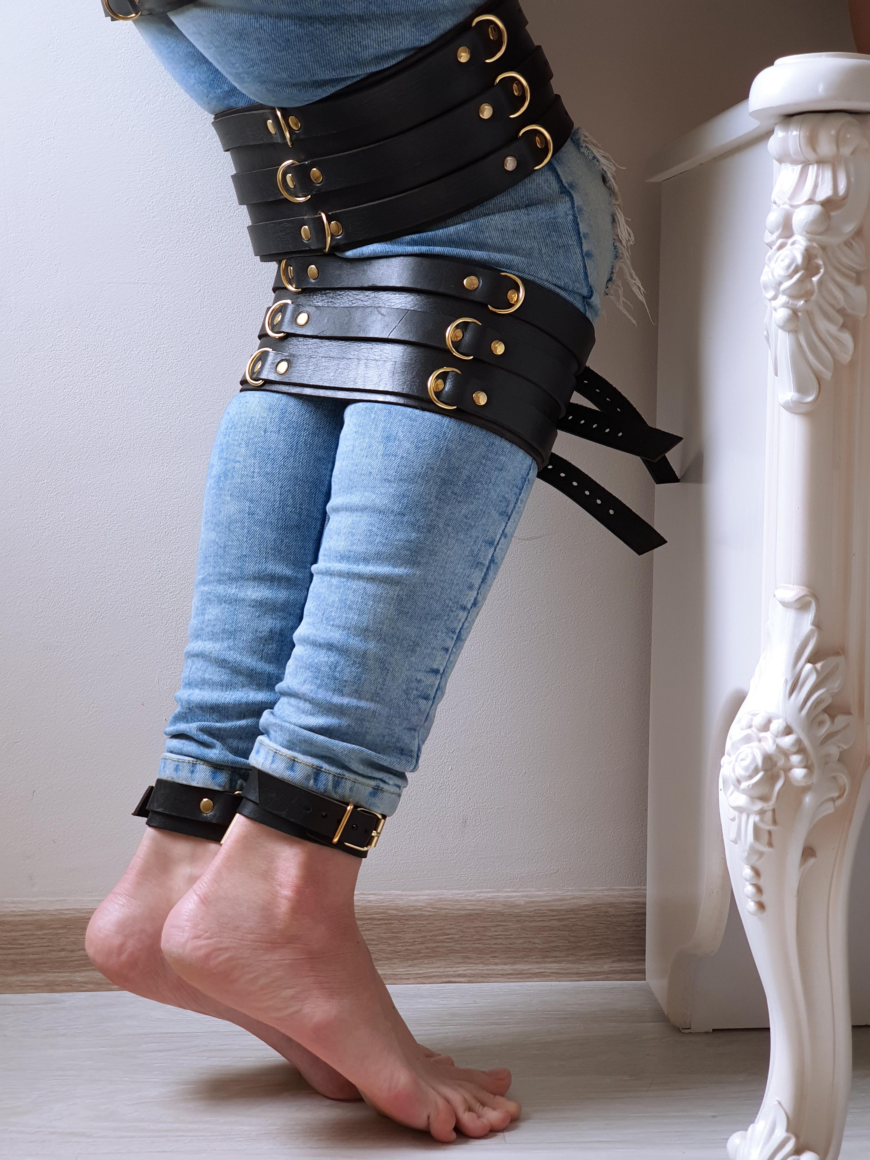Leather bondage | Scrolller