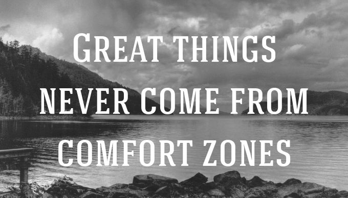 Leave your comfort zone | Scrolller
