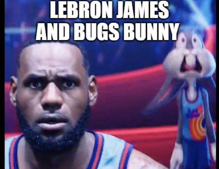 LEBRON JAMES AND BUGS BUNNY | Scrolller