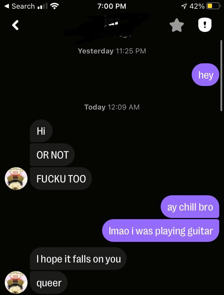left him on read for like 10 seconds while playing guitar, damn | Scrolller