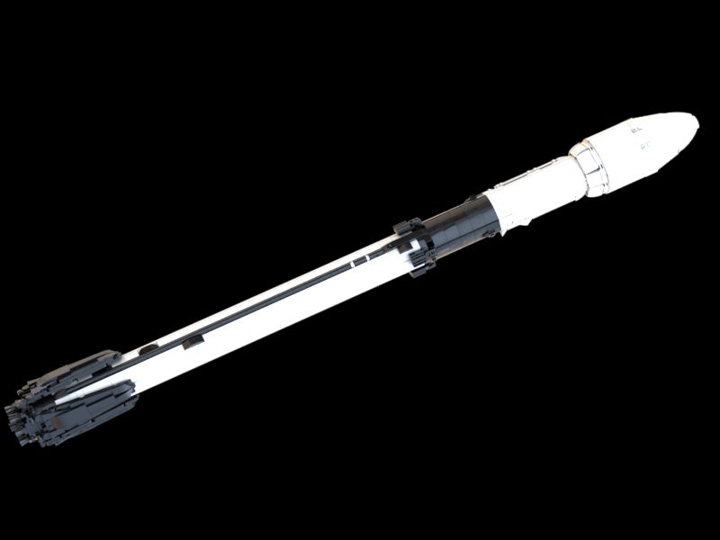 LEGO Falcon 9 pretty much done! | Scrolller