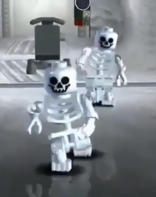 Lego Skeleton Authority coming through! | Scrolller