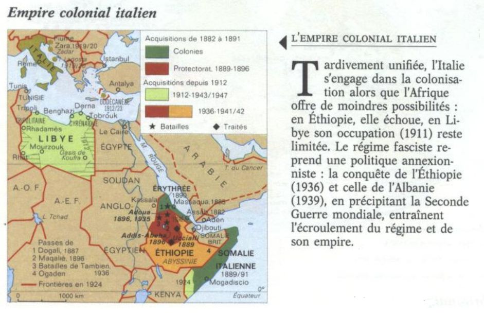 L'empire colonial italien | Scrolller