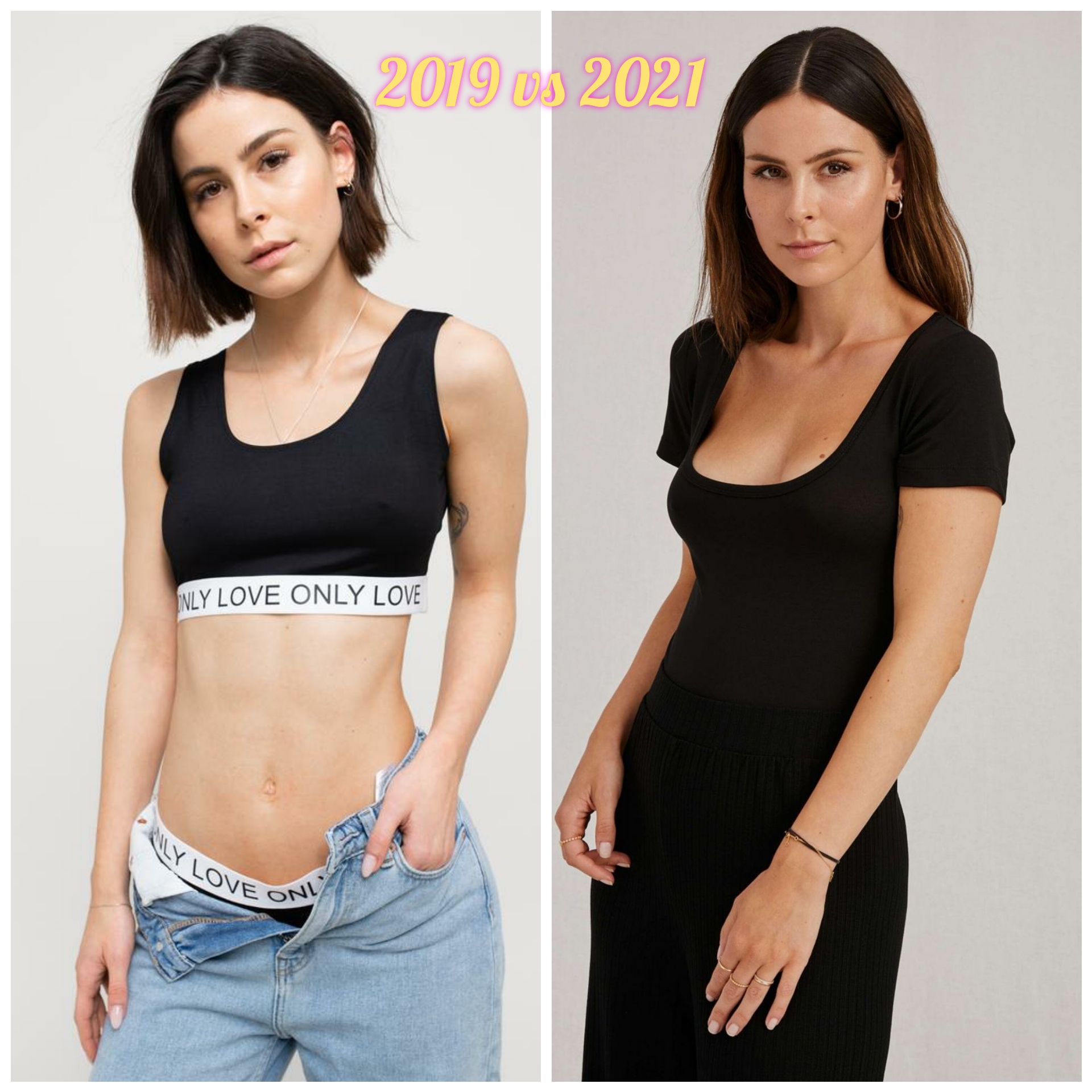 Lena 2019 vs 2021 | Scrolller