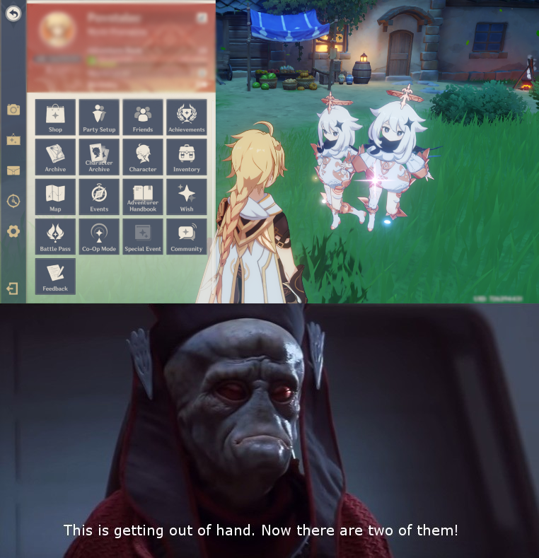 Let the Paimon cloning begin! | Scrolller