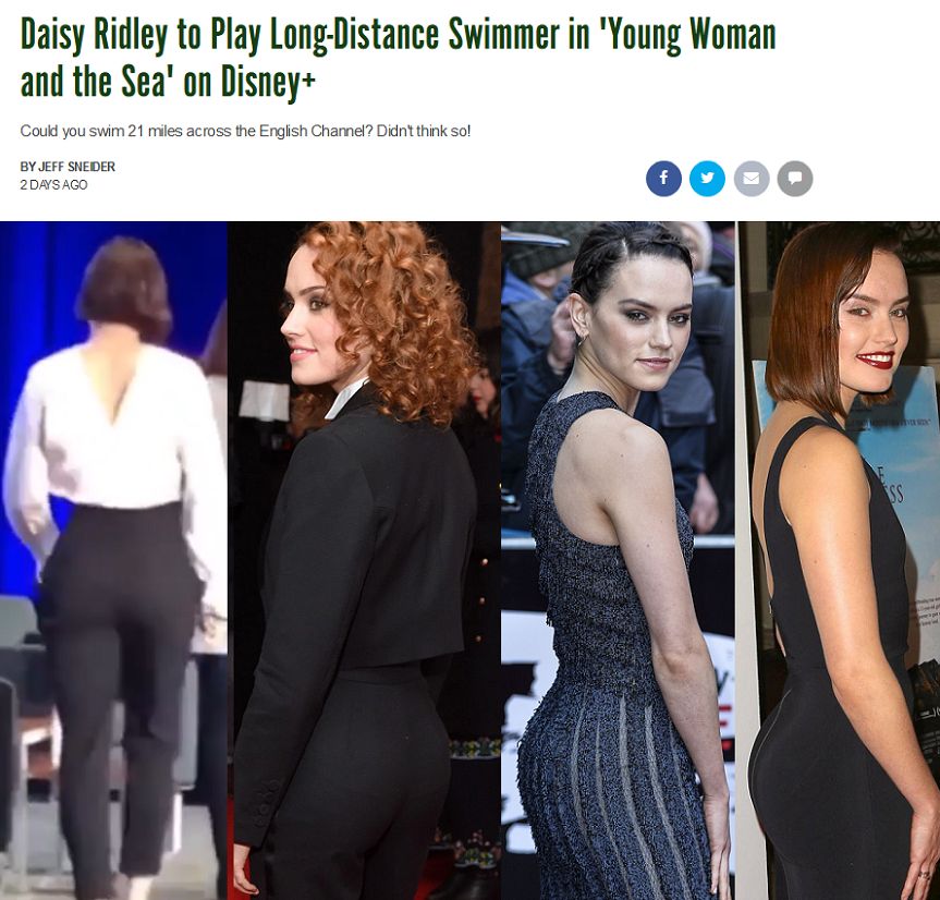 Let's hope her upcoming bikini film features a lot of great ass-shots. | Scrolller