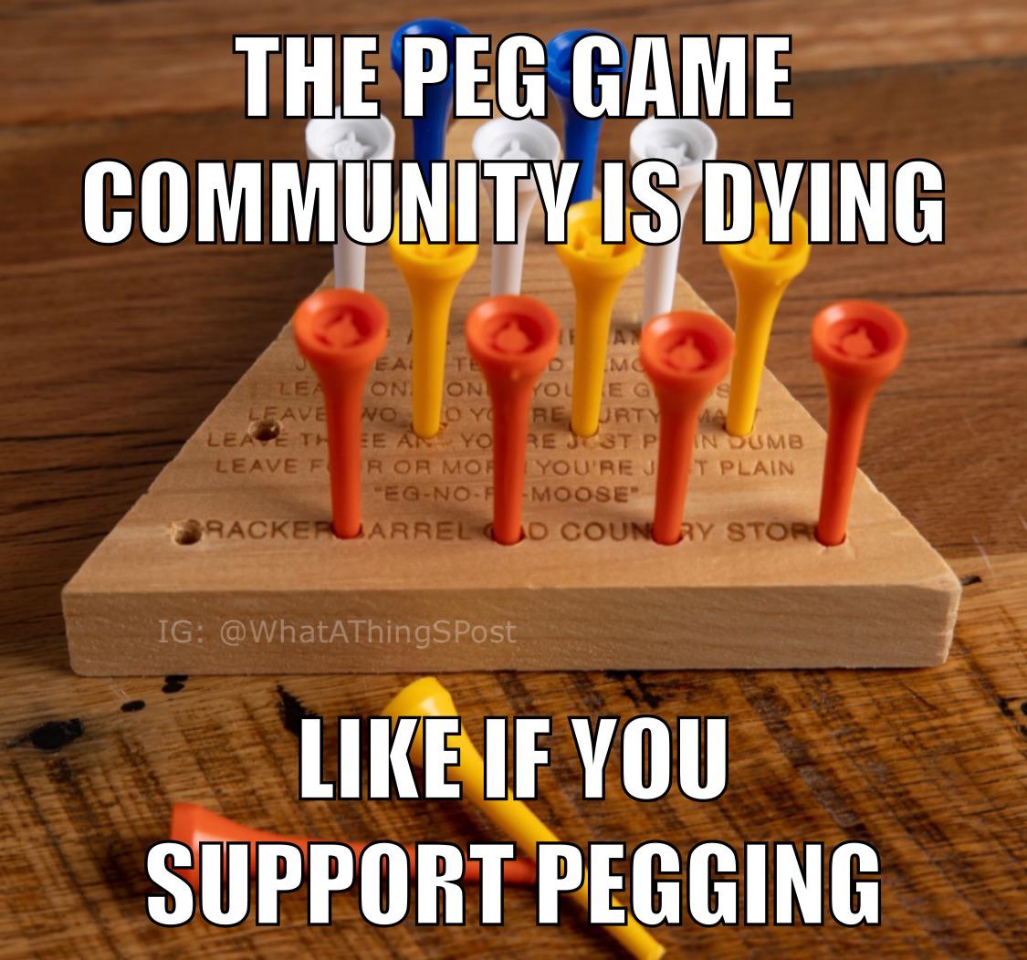 Support Pegging! | Scrolller