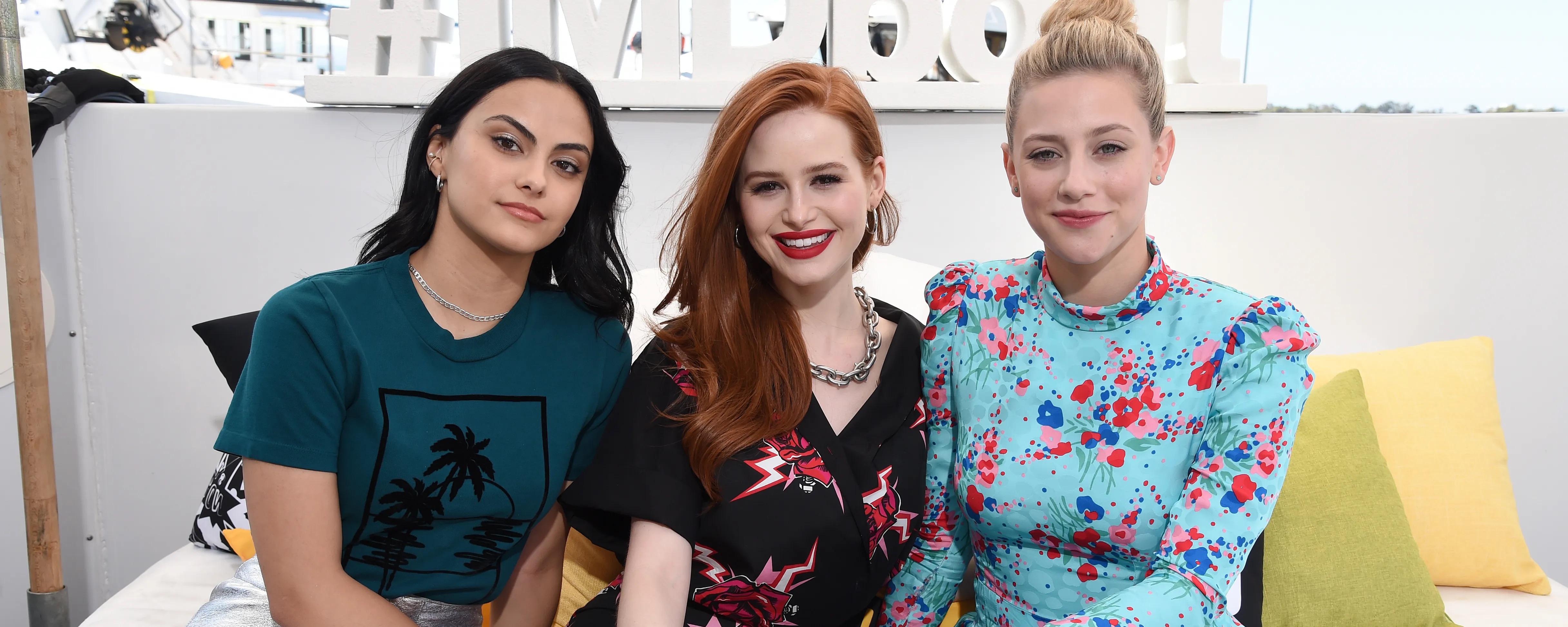 Let's swap pictures, write dirty, jerk off and cum on Madelaine Petsch, Camila Mendes and Lili ...