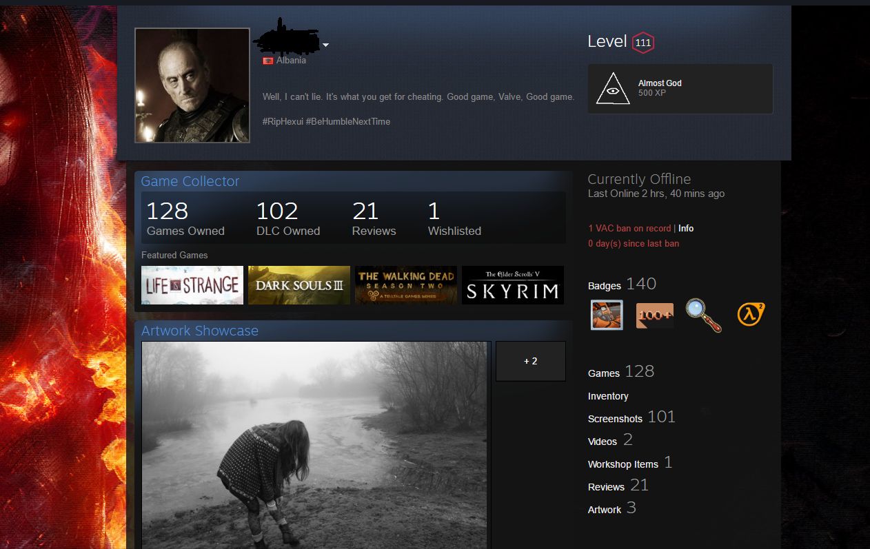 Level 111 banned | Scrolller