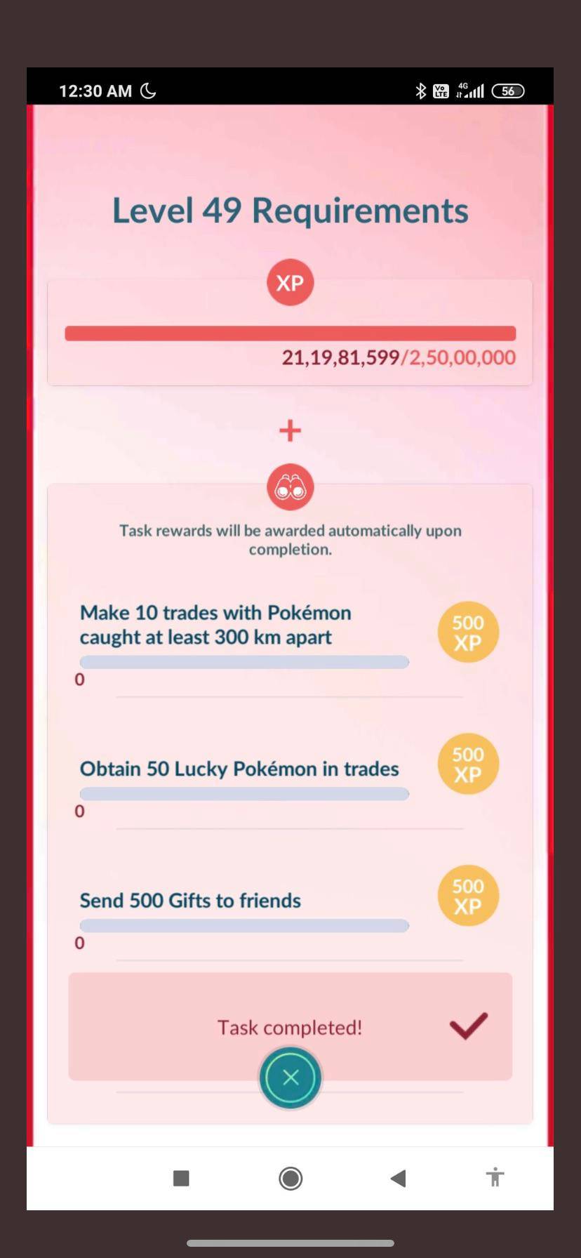 Level 49 requirements | Scrolller