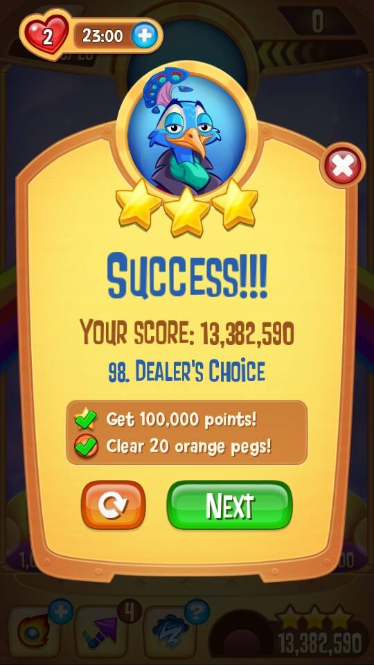 Level 98. 13 Mil. Peggle God. | Scrolller