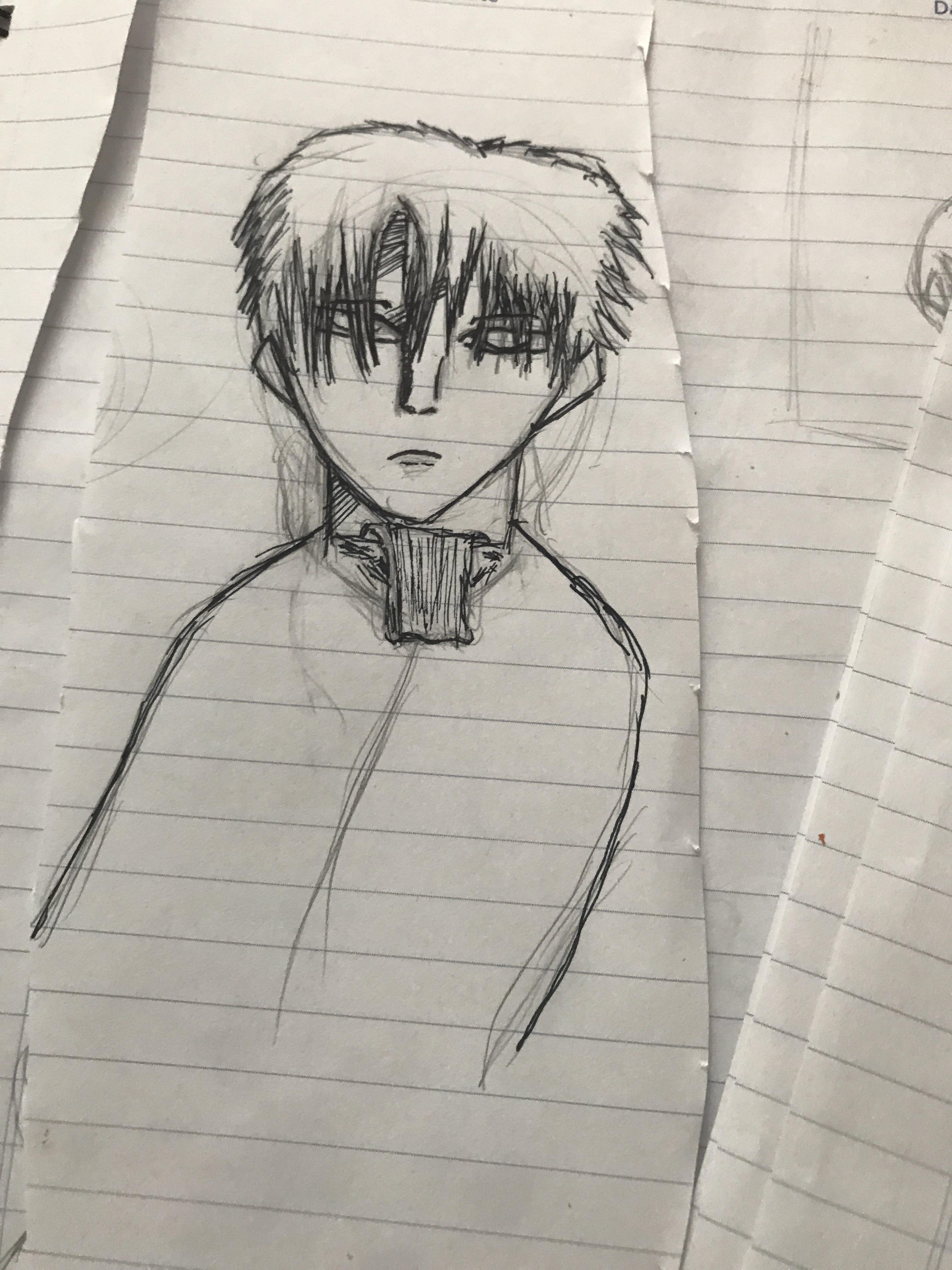 Levi drawing lol | Scrolller