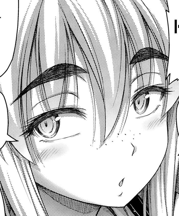 LF Mono Source: thick eyebrows, freckles, blushing | Scrolller