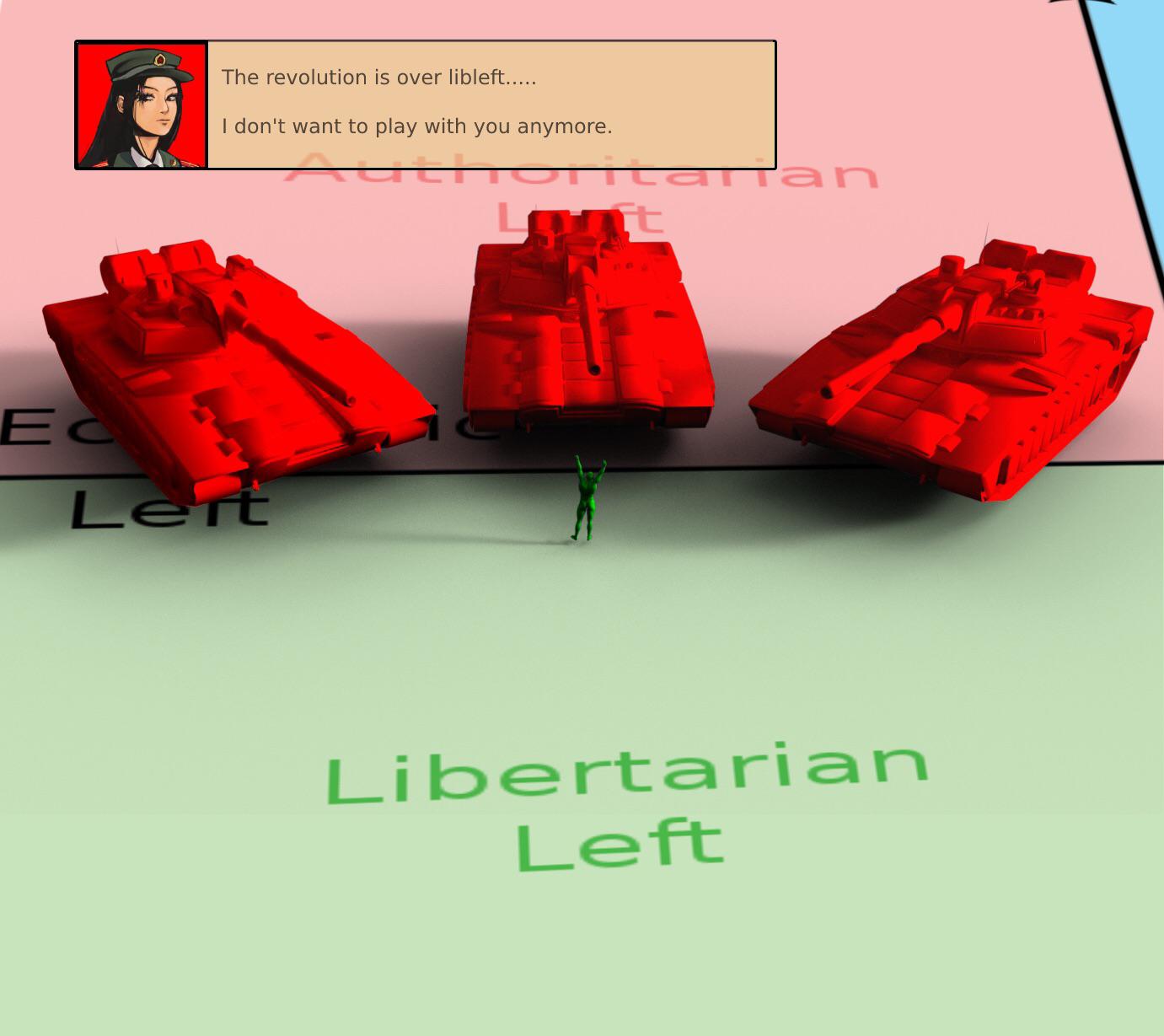 Libleft loses the game again | Scrolller