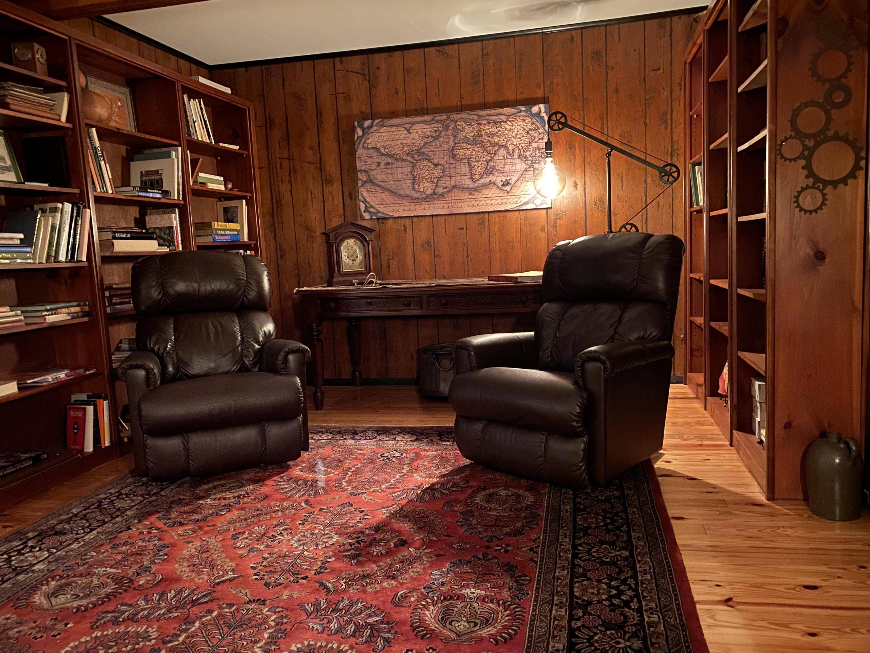 Library in my mountain cabin | Scrolller