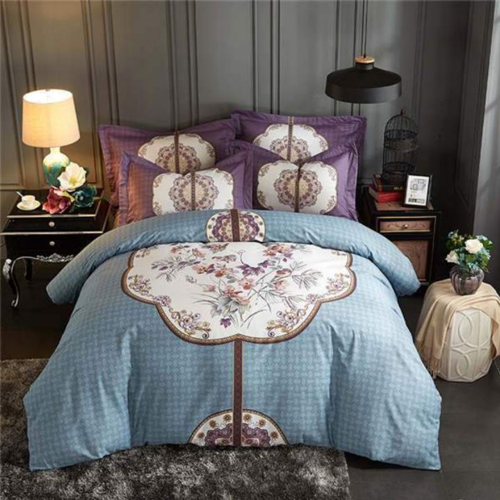 Light Blue and Purple. Very elegant design. | Scrolller