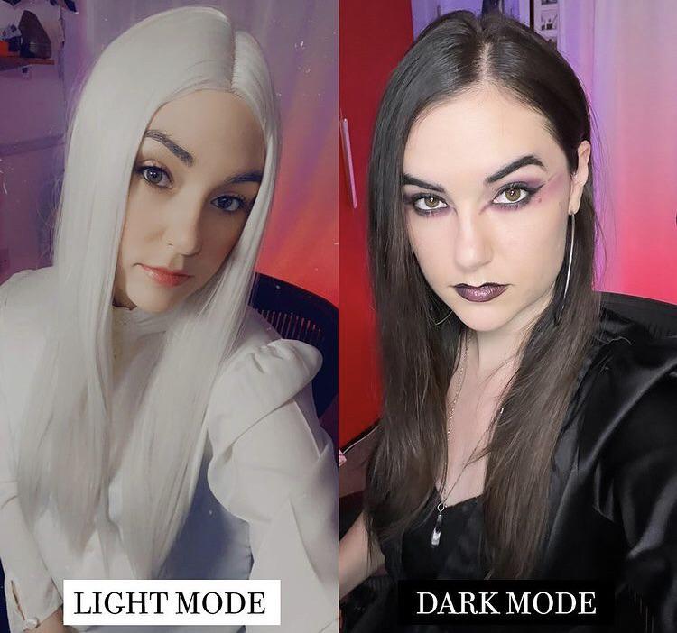 Light Mode/Dark Mode Sasha Grey | Scrolller